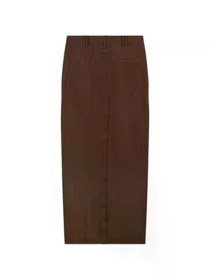 JEAN PAUL GAULTIER Button-down Midi Skirt