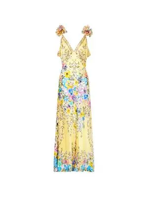 Camilla V Neck Cocktail Dresses