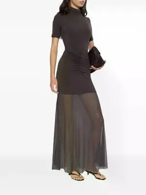 GESTUZ Gzmarti Ruched Maxi Dress