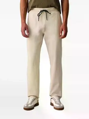 AERONAUTICA MILITARE Logo-embroidered Drawstring Track Pants - White