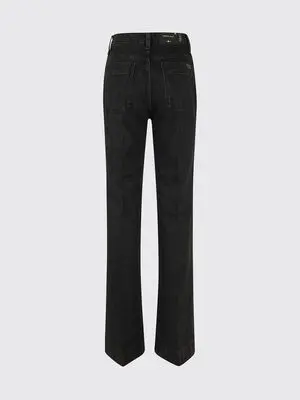 7 For All Mankind Modern Dojo High-waisted Straight Leg Jeans In Stretch Denim