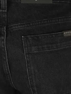 7 For All Mankind Modern Dojo High-waisted Straight Leg Jeans In Stretch Denim