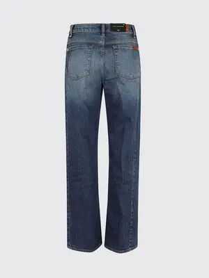 7 For All Mankind Lotta High-waisted Wide Leg Trousers In Technical Fabric