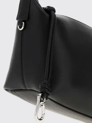 Loewe Cala Lambskin Handbag With Braided Handle And Charm