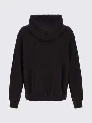 Dolce & Gabbana Relaxed Fit Cotton Hoodie With Contrast Logo
