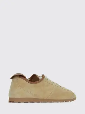 Jacquemus Les Tennis Low-top Leather And Suede Sneakers With Notched Sole