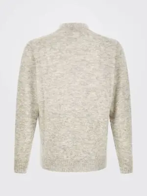 Brunello Cucinelli V-neck Cardigan In Wool, Alpaca, And Cashmere Blend
