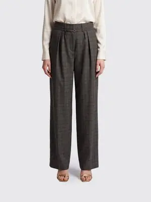 Dries Van Noten High-waisted Straight-leg Check Wool Trousers