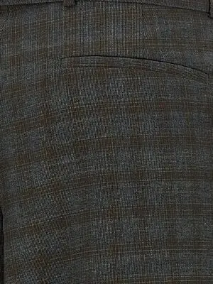 Dries Van Noten High-waisted Straight-leg Check Wool Trousers
