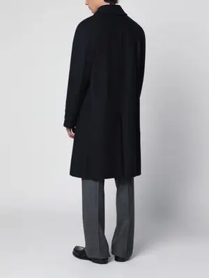 LARDINI Single-breasted Coat In Wool And Cashmere With Button Closure