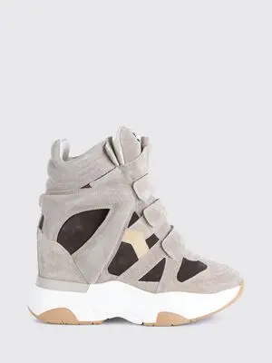 Isabel Marant Étoile Balskee High-top Suede Wedge Sneakers