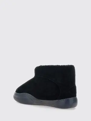 ERL Vamp Suede Slip-on Ankle Boots With Shearling Lining