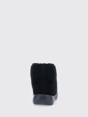 ERL Vamp Suede Slip-on Ankle Boots With Shearling Lining
