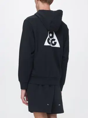 Nike Contrast Logo Hoodie With Kangaroo Pocket And Drawstring