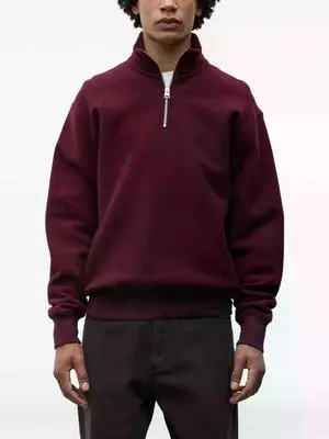 Norse Projects Flossil Quarter-zip Sweater - Red