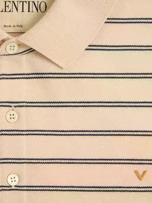 Valentino Garavani Striped Polo Shirt