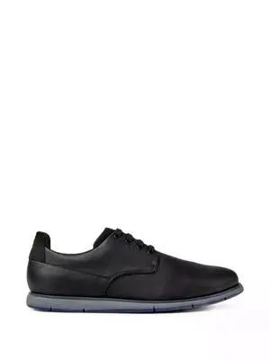 Camper Smith Leather Sneakers - Black