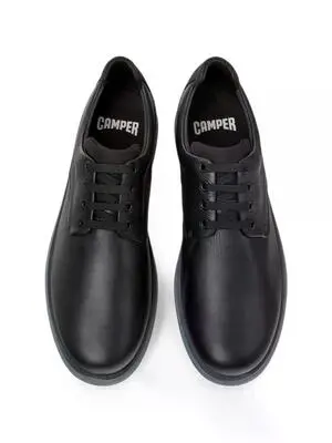 Camper Smith Leather Sneakers - Black