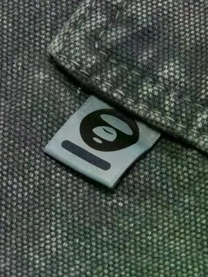 AAPE BY *A BATHING APE Acid-wash Carpenter Trousers