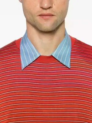 Auralee Striped Long-sleeve T-shirt