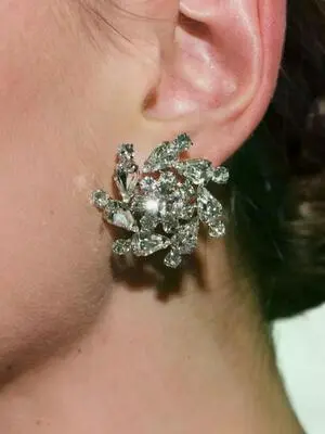 JENNIFER BEHR Shereen Crystal-embellished Earrings