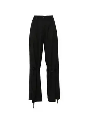 Isabel Benenato Tailored Trousers - Black