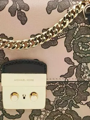 Michael Kors Medium Sloan Lace-print Shoulder Bag