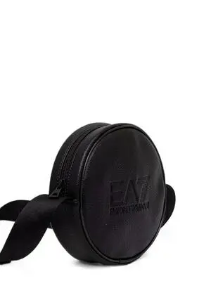 EA7 Logo-embossed Round Cross Body Bag