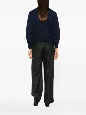 SESSUN Speto Marl-knit Crew-neck Sweater