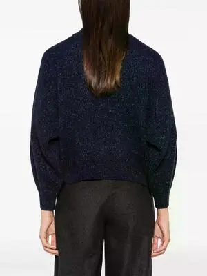 SESSUN Speto Marl-knit Crew-neck Sweater