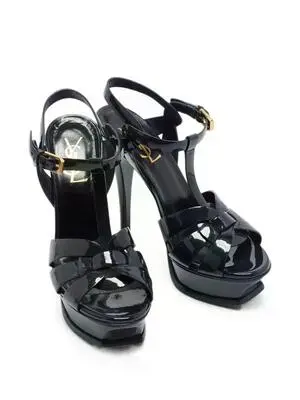 Saint Laurent Tribute Platform Heeled Sandals