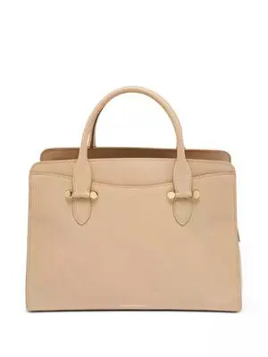 FERRAGAMO Today Leather Tote Bag - Neutrals