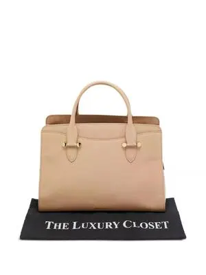 FERRAGAMO Today Leather Tote Bag - Neutrals