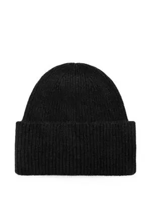Destin Ribbed-knit Beanie Hat - Grey