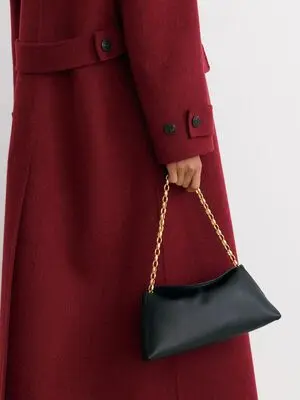 REISS Alara Wool-blend Blindseam Long Coat