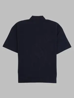 Saint Laurent Polo Cassandre In Piqué Di Cotone