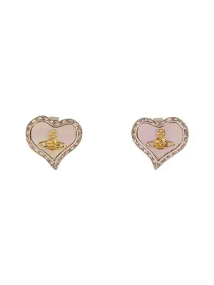 VIVIENNE WESTWOOD Orecchini "petra - Silver