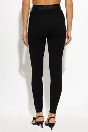 SELF-PORTRAIT Leggings With Belt