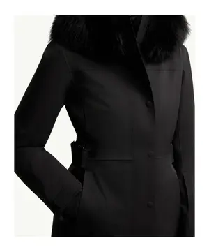 Moncler Fur-trim High Performance Jacket