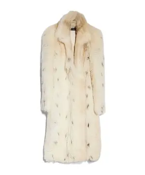 Gucci Long Hair Shearling Coat