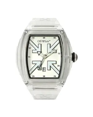 Off-White Beat Watch, 45mm X 52mm Transparent