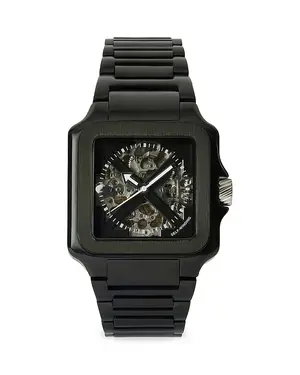 Off-White Proto Auto Watch, 38mm X 47mm - Black