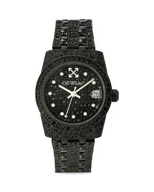 Off-White Discreet Watch, 32mm - Black