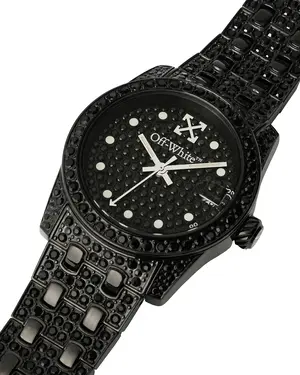 Off-White Discreet Watch, 32mm - Black