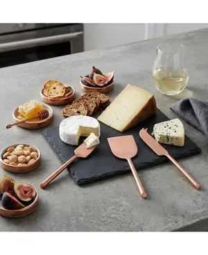 BE HOME Matte Cheese Knife, Set Of 3