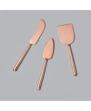 BE HOME Matte Cheese Knife, Set Of 3