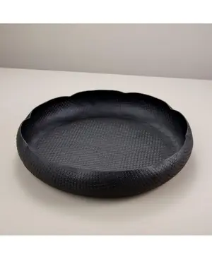 BE HOME Wallis Aluminum Low Bowl