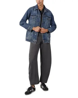 Ruti Petites The On The Loose Barrel Work Pants - Graphite
