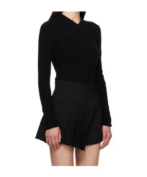 SHUSHU/TONG V-neck Knitted Sweater