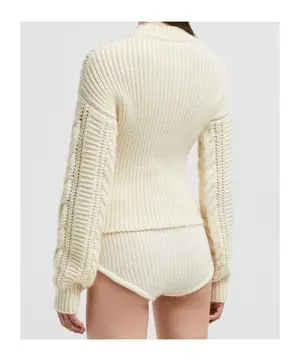 Moncler Embroidered Mohair Wool Jumper